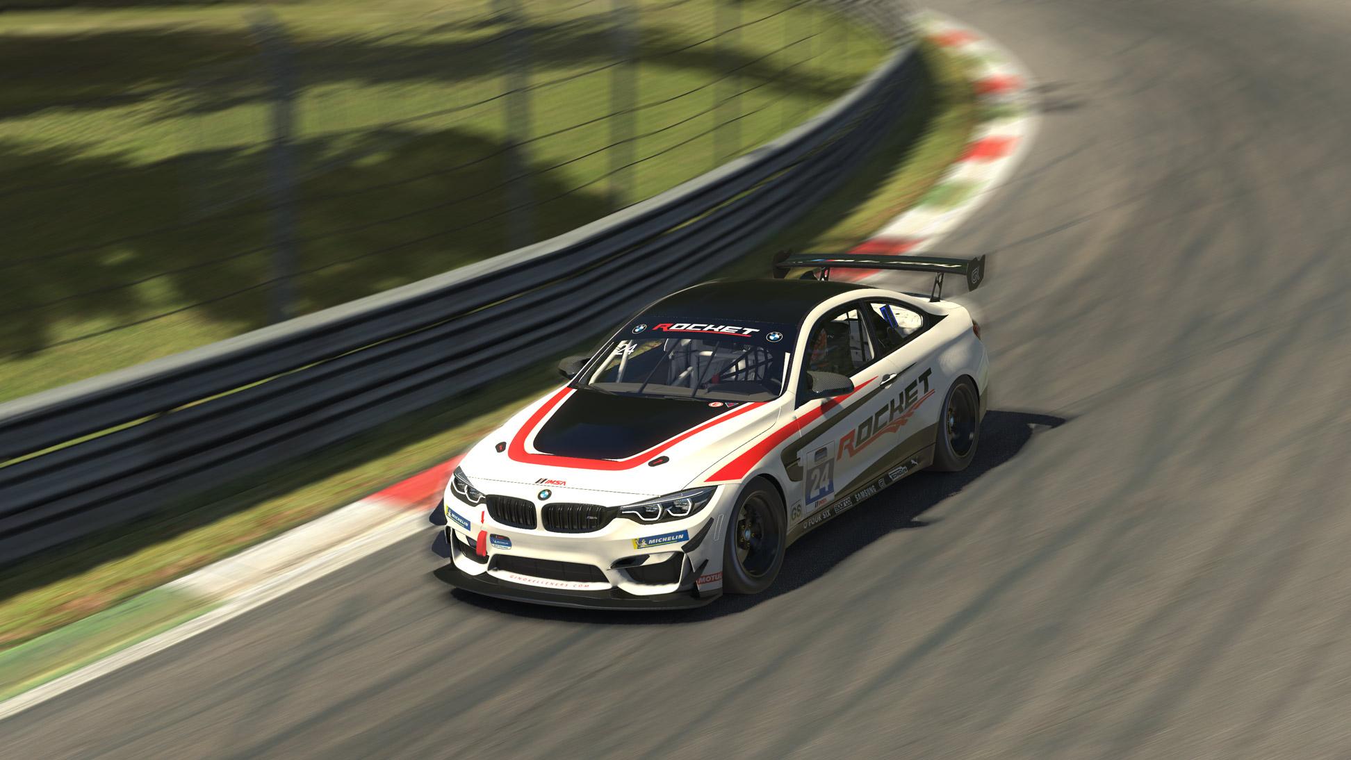 Red Rocket Livery - BMW M4 GT4 by Gino Kelleners - Trading Paints