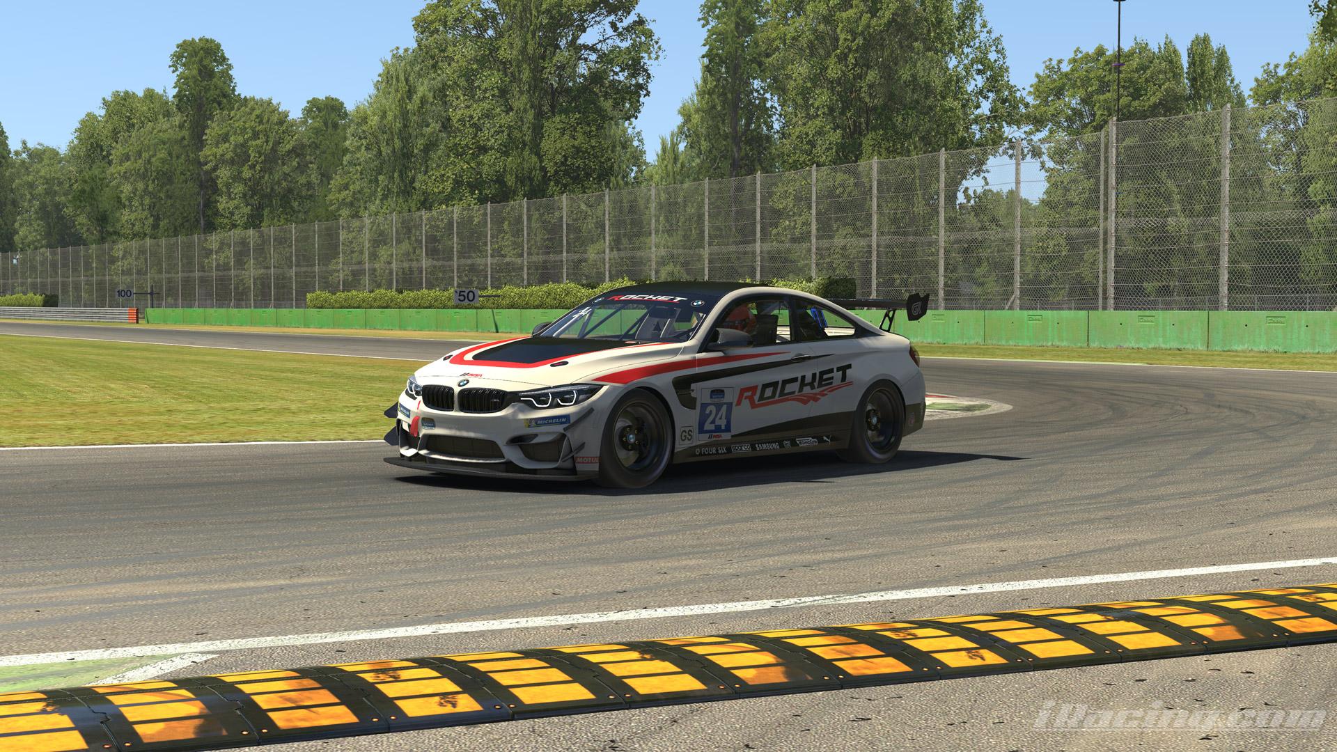 Red Rocket Livery - BMW M4 GT4 by Gino Kelleners - Trading Paints