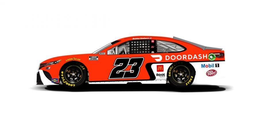 Bubba Wallace #23 Doordash 2021 NASCAR Cup Series by Ryan Broderick ... Bubba Wallace #23 Doordash 2021 NASCAR Cup Series by Ryan Broderick ...
