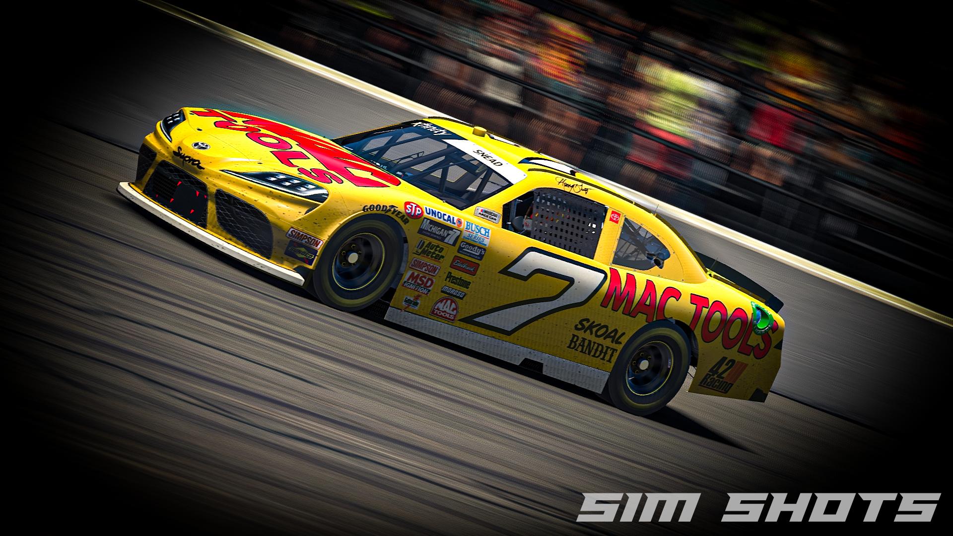 Harry Gant Mac Tools Throwback by Clinton Snead - Trading Paints