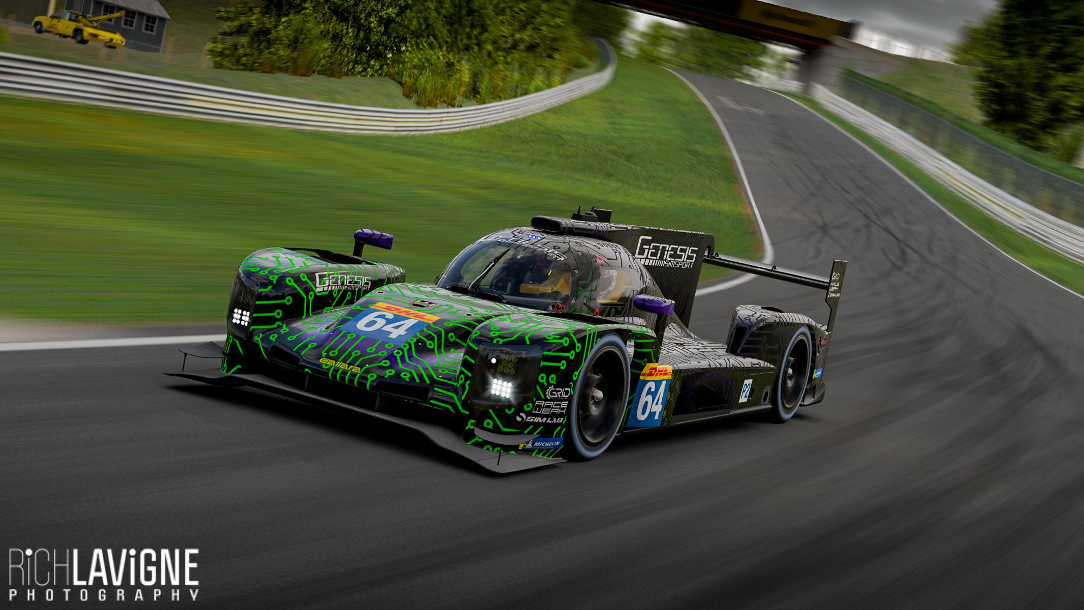 Genesis SimSport Dallara LMP2 by Richard Lavigne - Trading Paints
