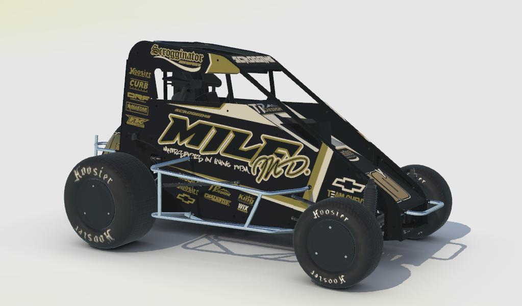 Travis Scroggins Gold Midget by Trent P. - Trading Paints