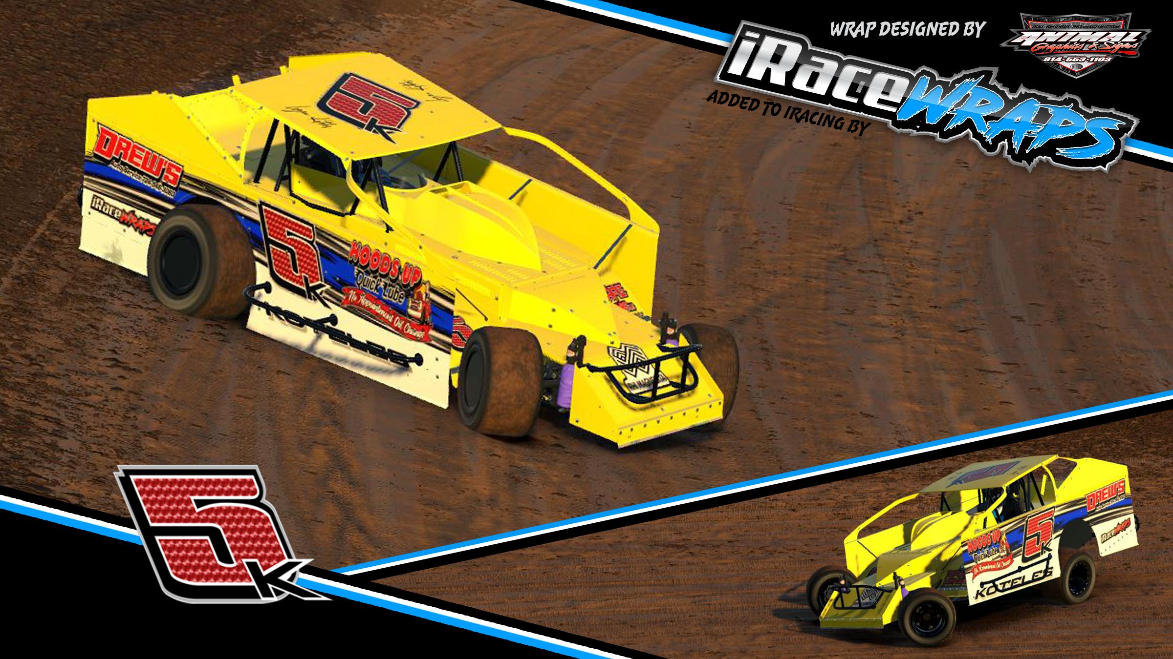 Logan Koteles - Dirt Big Block Modified from iRaceWraps by Michael E ...