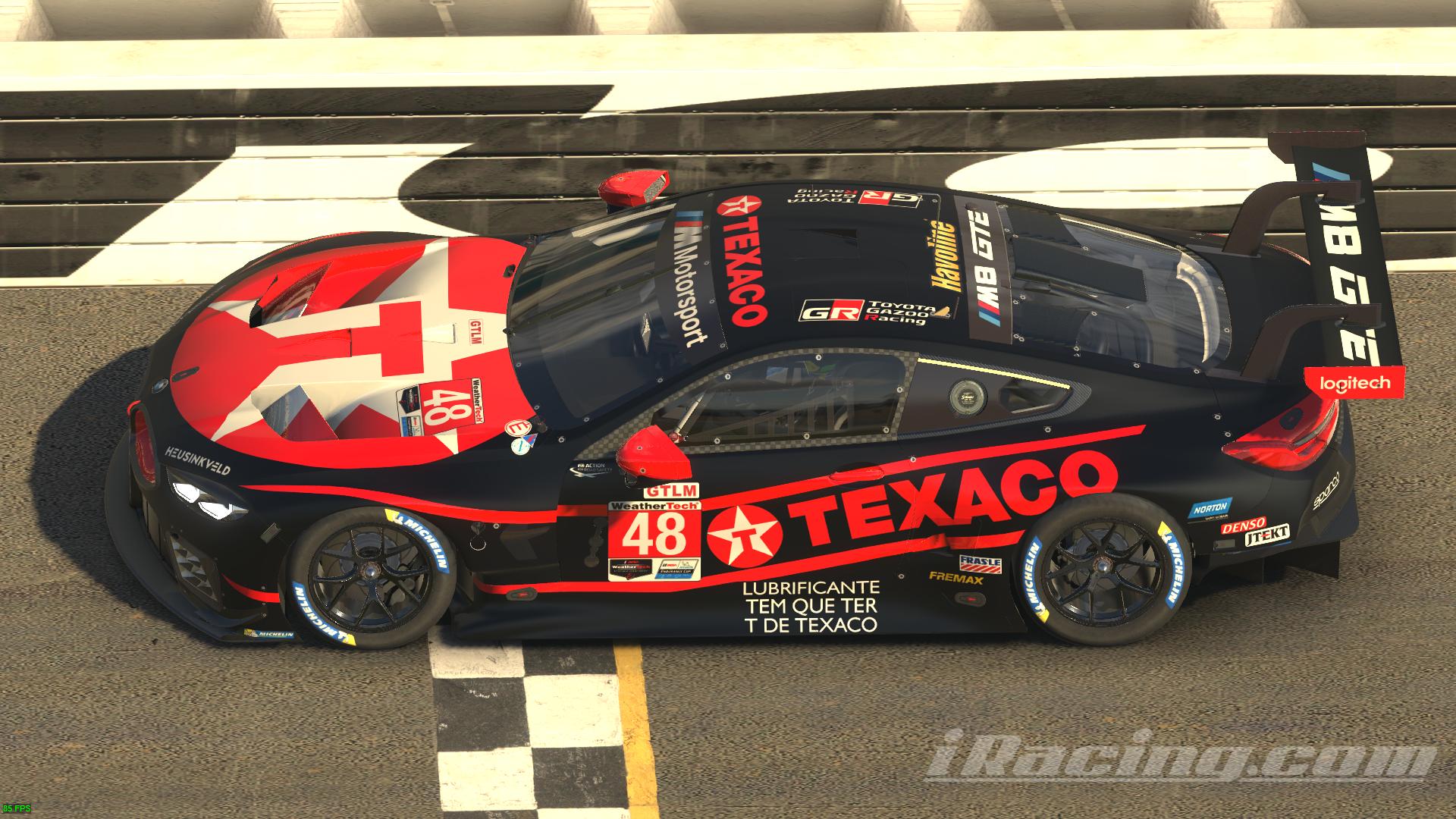 BMW M8 Texaco by Ricardo Martinevski - Trading Paints