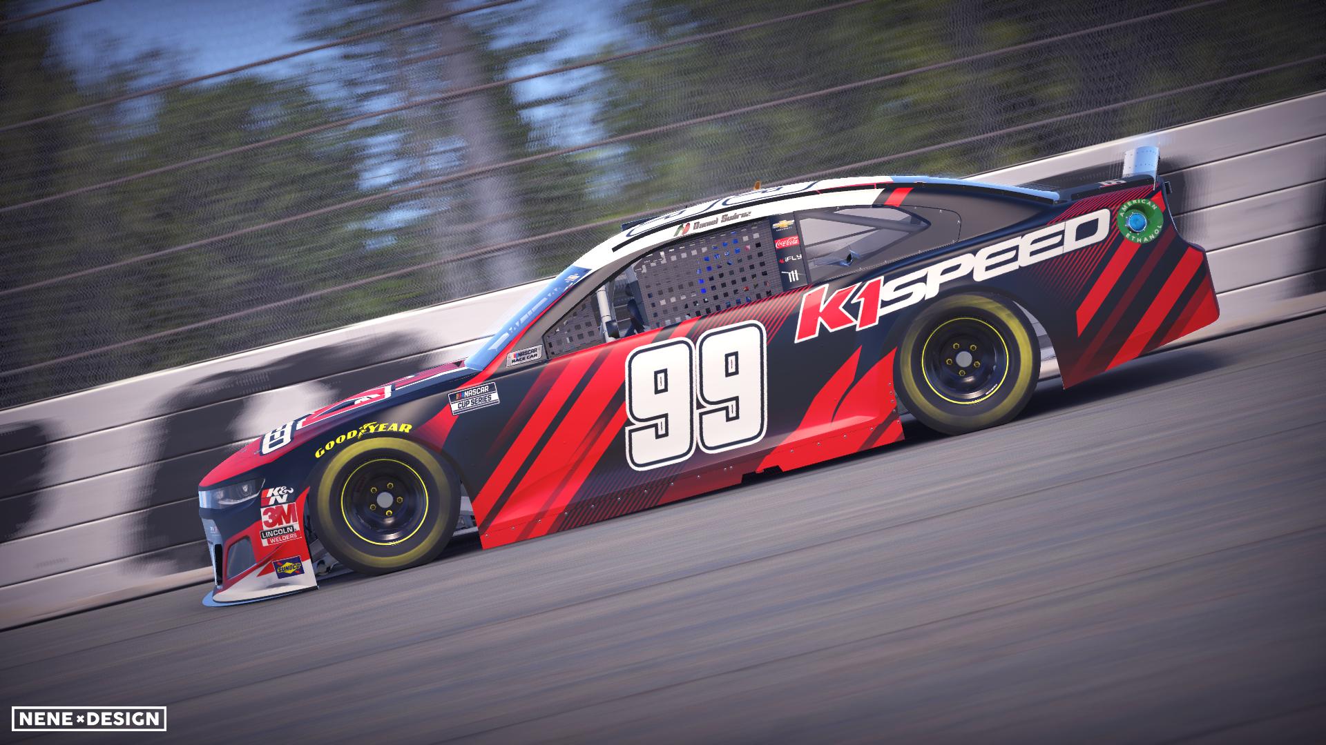 Daniel Suarez #99 Trackhouse Racing - K1 Speed by Alejandro Fernandez ...