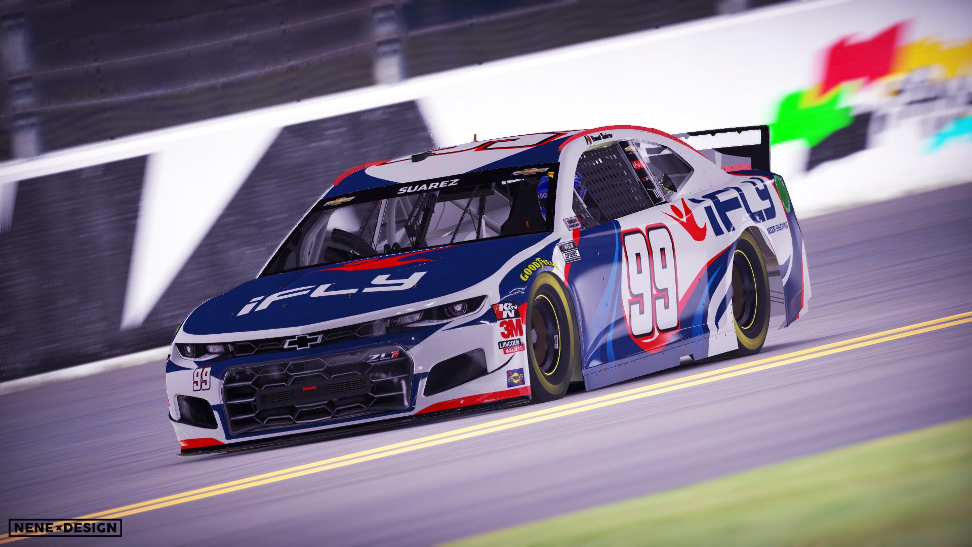 Daniel Suarez #99 Trackhouse Racing - iFly (Daytona) by Alejandro ...