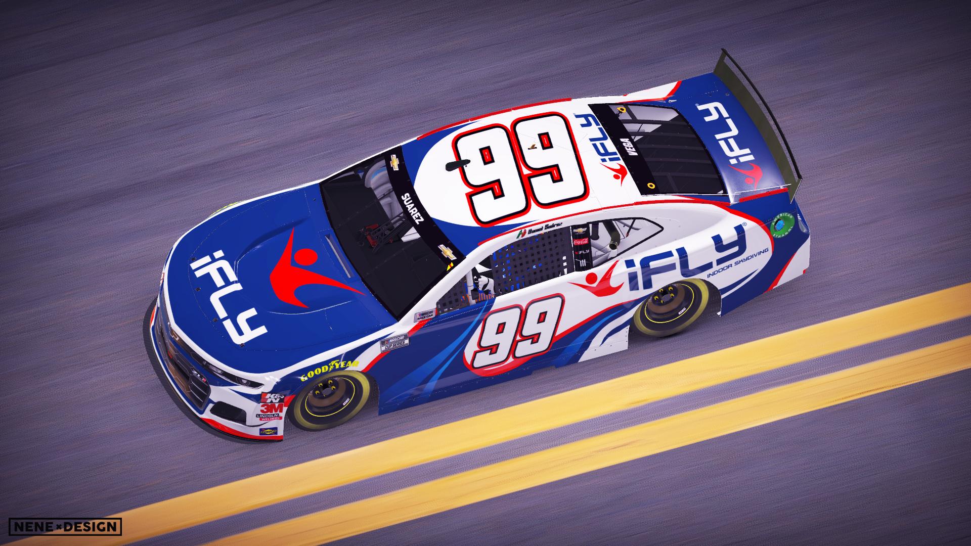 Daniel Suarez #99 Trackhouse Racing - iFly (Daytona) by Alejandro ...
