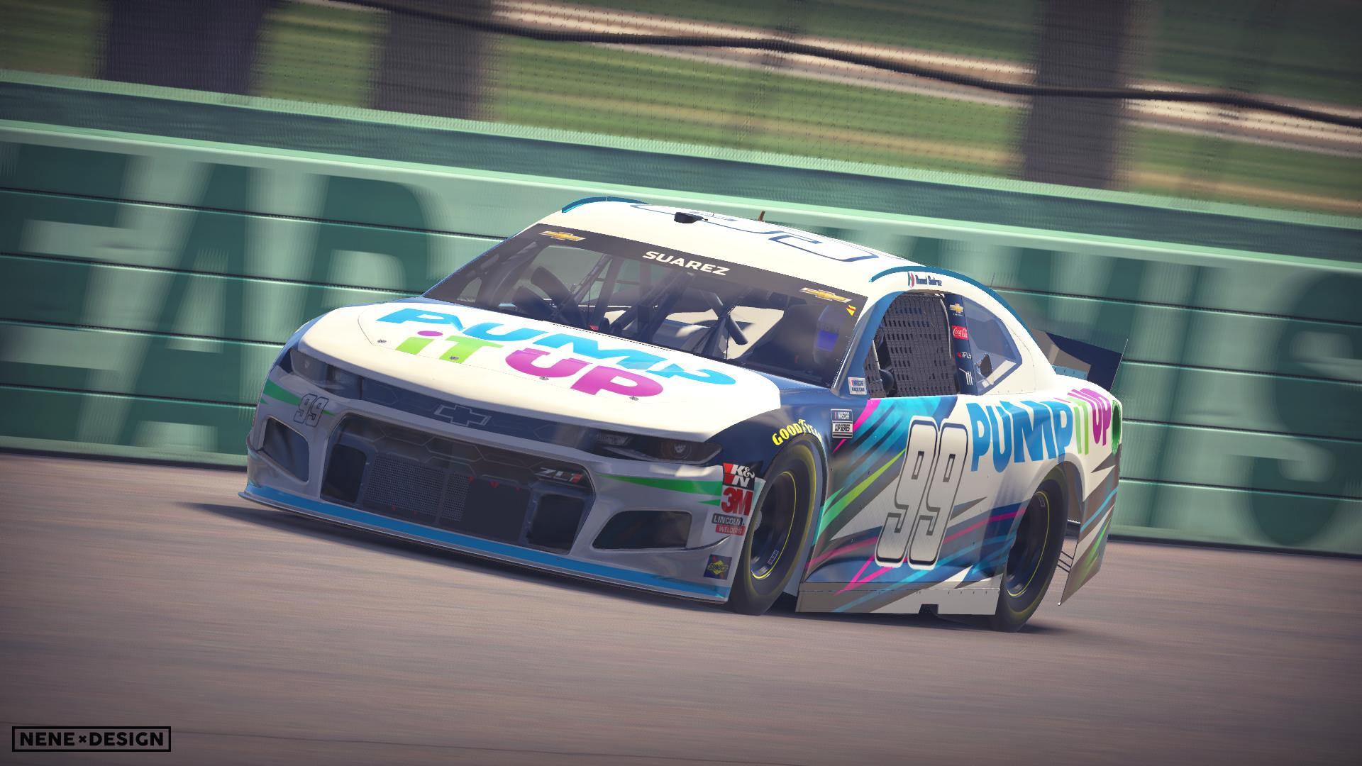 Daniel Suarez #99 Trackhouse Racing - Pump It Up by Alejandro Fernandez ...