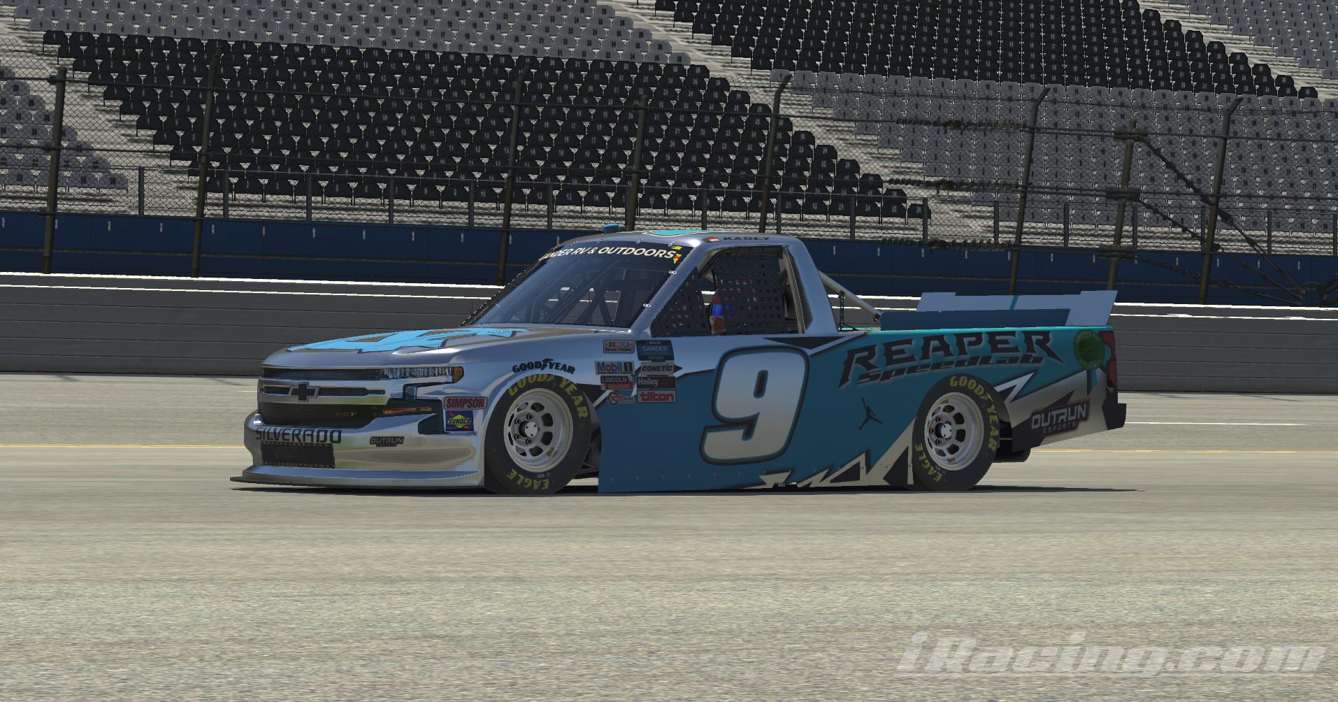 Reaper Speedlab/OutRun Esports #9 Silverado by Justin Lumpkin - Trading ...