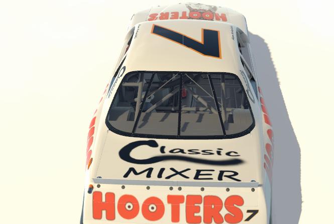 Alan Kulwicki Hooters Ford Underbird by Gary G. - Trading Paints