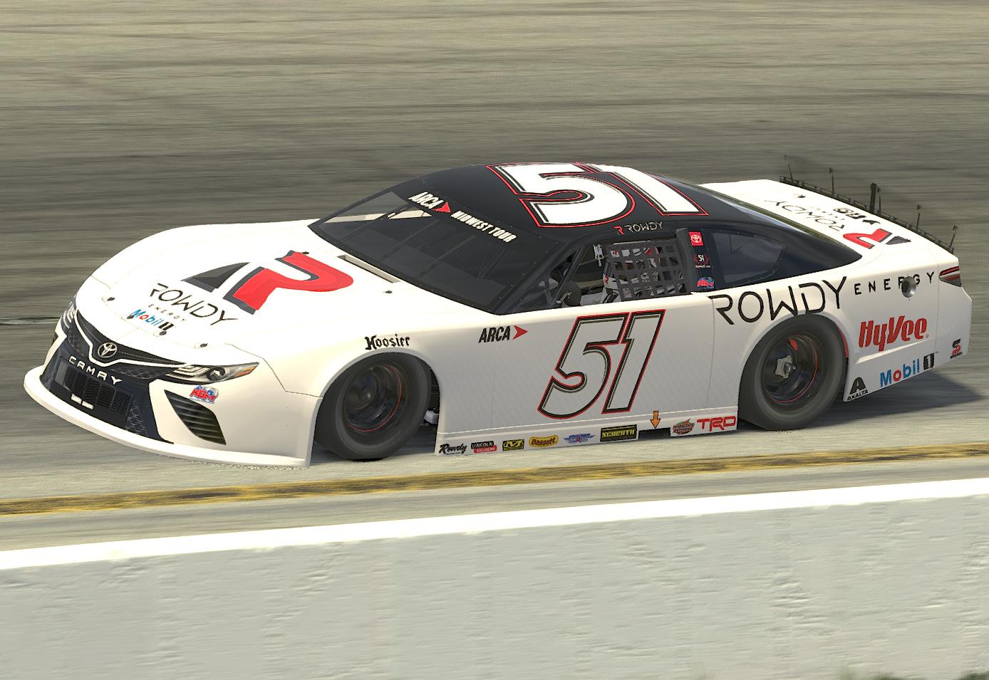 2021 - #51 Kyle Busch Rowdy Energy Super Late Model by Timothy Latham ...