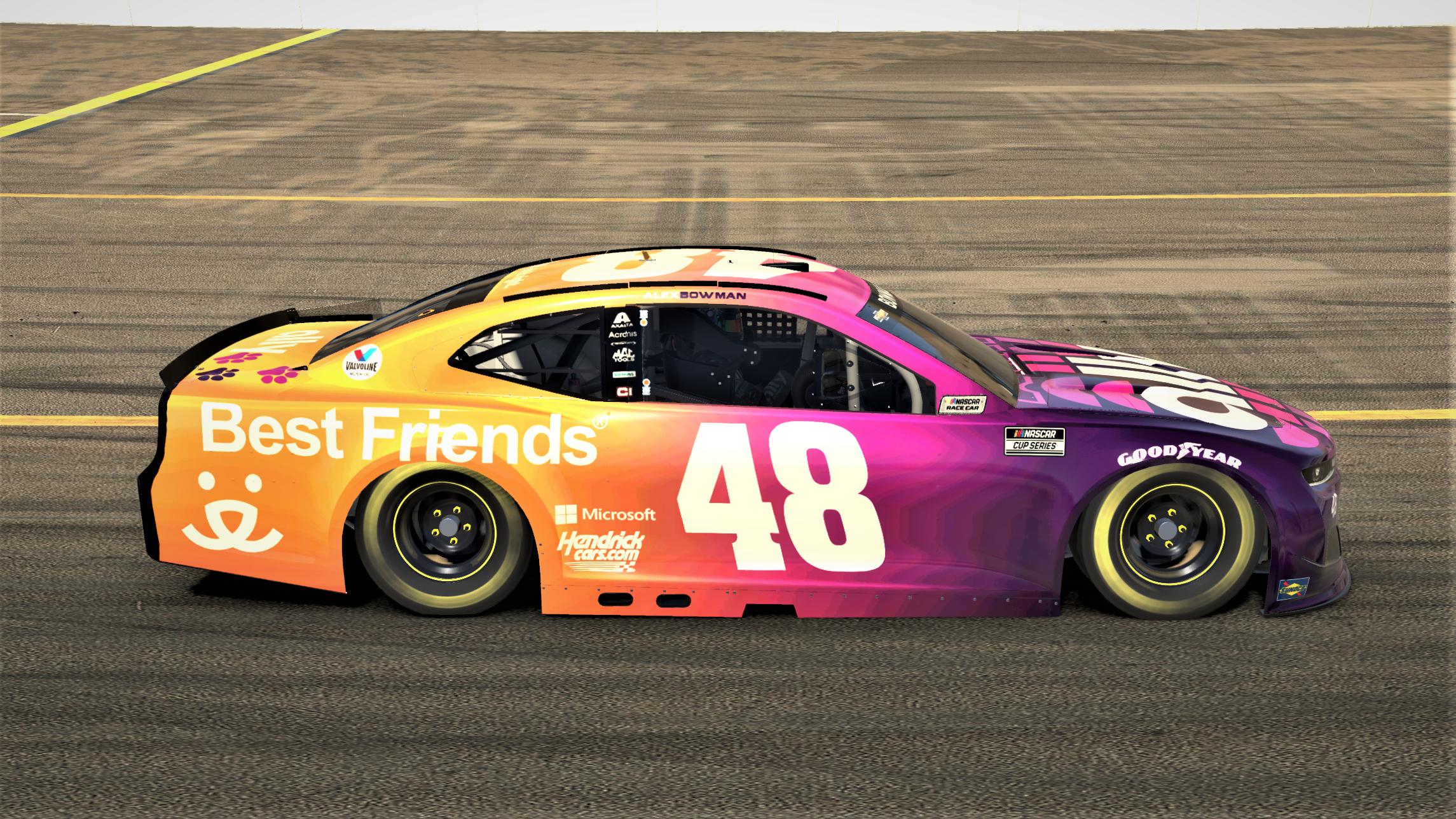 Alex Bowman Ally Best Friends by Quinn J. - Trading Paints