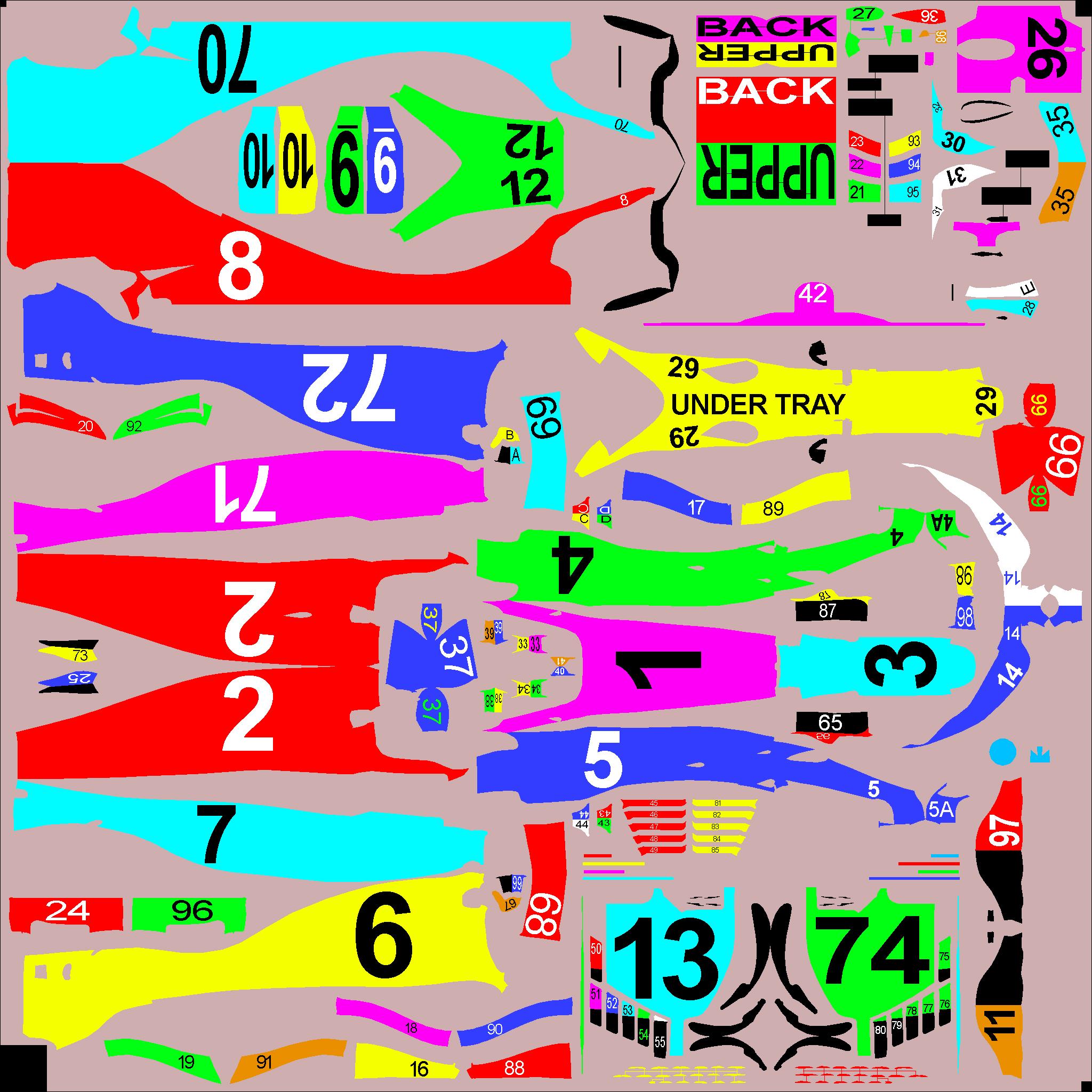 McLaren F1 Colors by Clyde Coman - Trading Paints