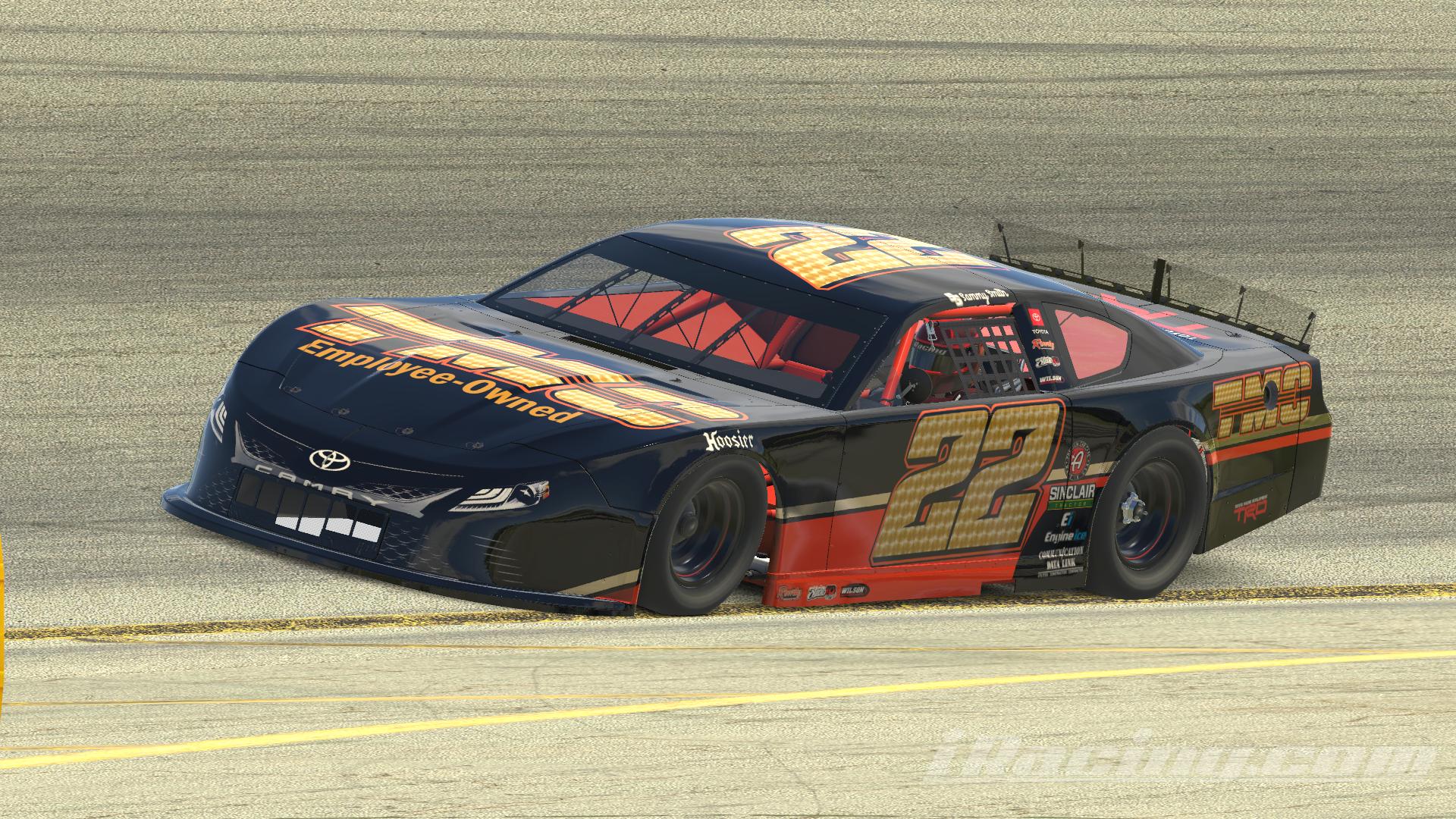 Sammy Smith TMC #22 2021 (Number) by Connor D Hillary - Trading Paints