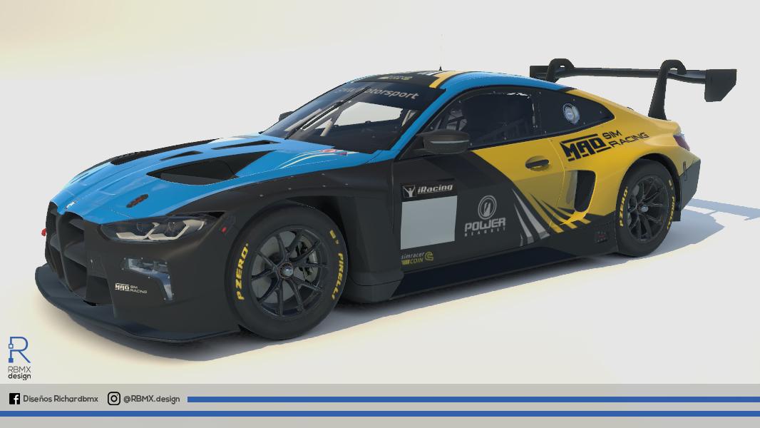 MAD Sim Racing Team BMW GT3 by Tyler Beamon - Trading Paints