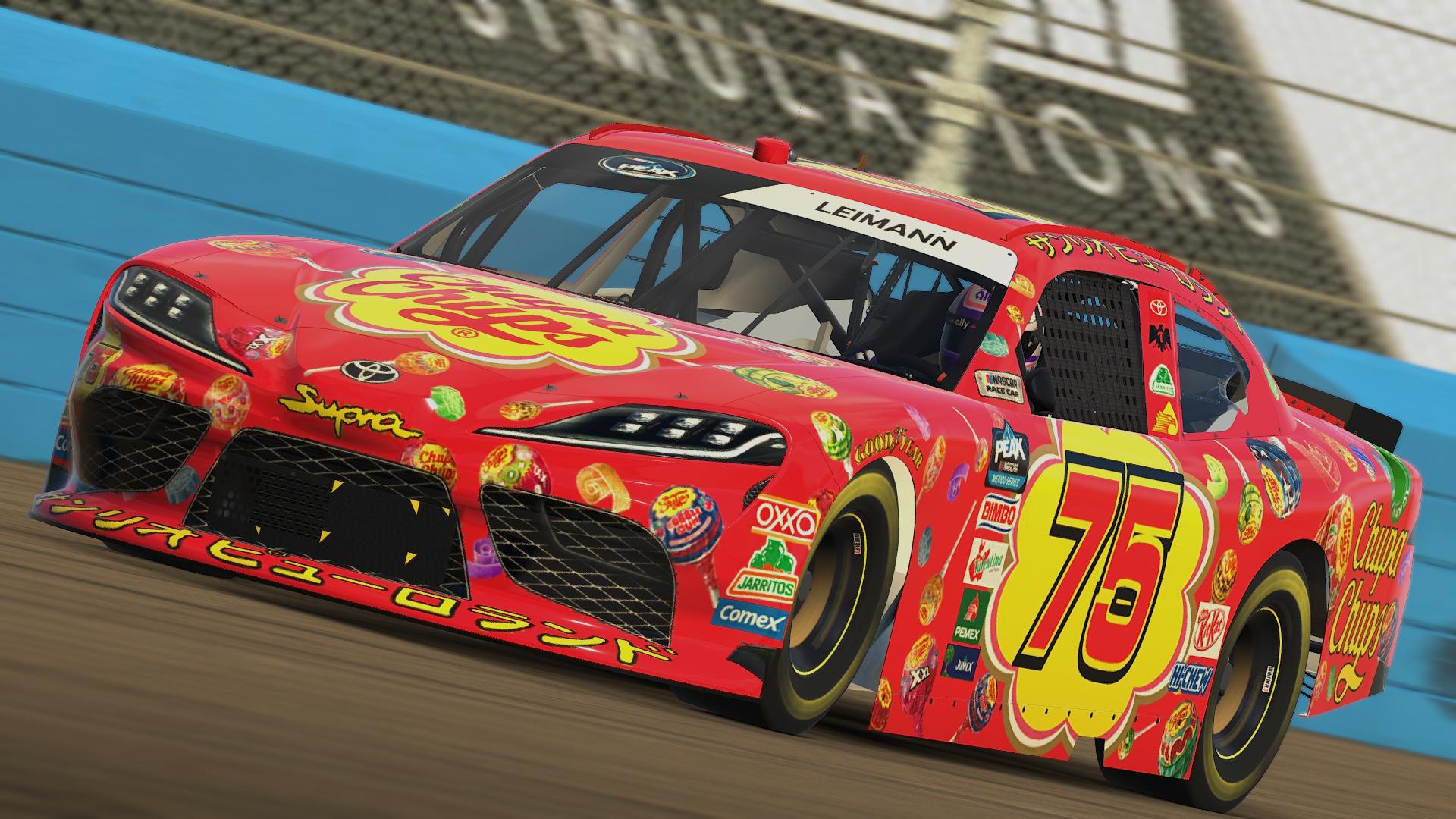 Fictional Chupa Chups Toyota Supra by Ethan Leimann - Trading Paints