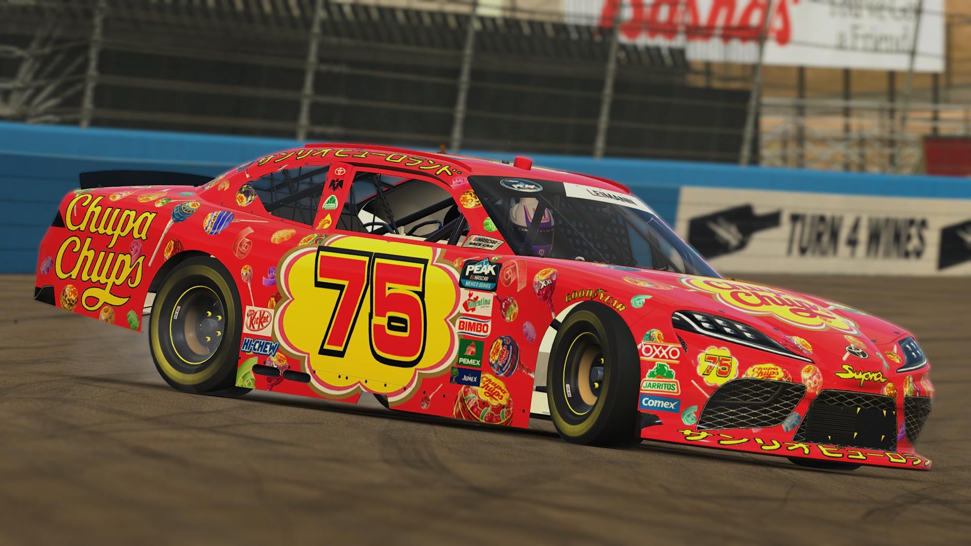 Fictional Chupa Chups Toyota Supra by Ethan Leimann - Trading Paints