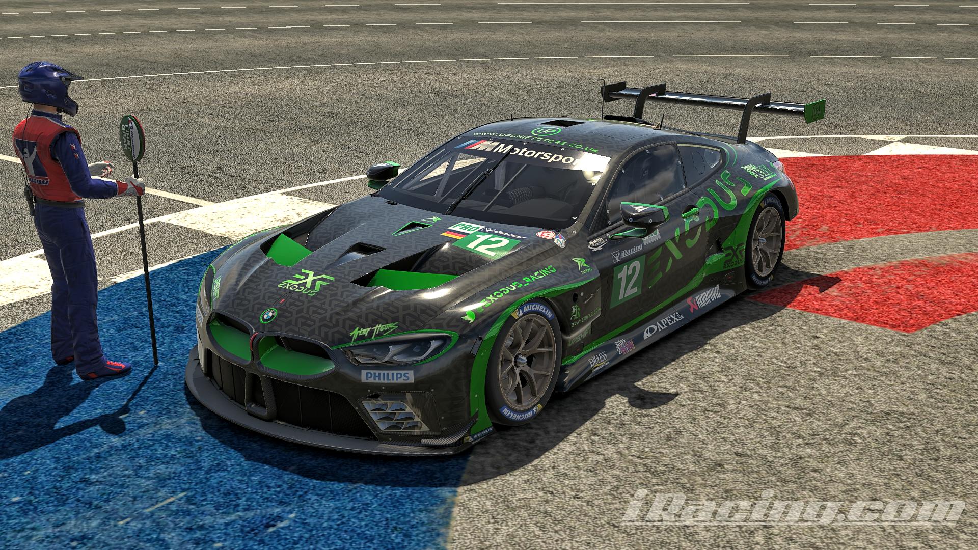 Exodus Racing eSports (green) by Thanos F. - Trading Paints