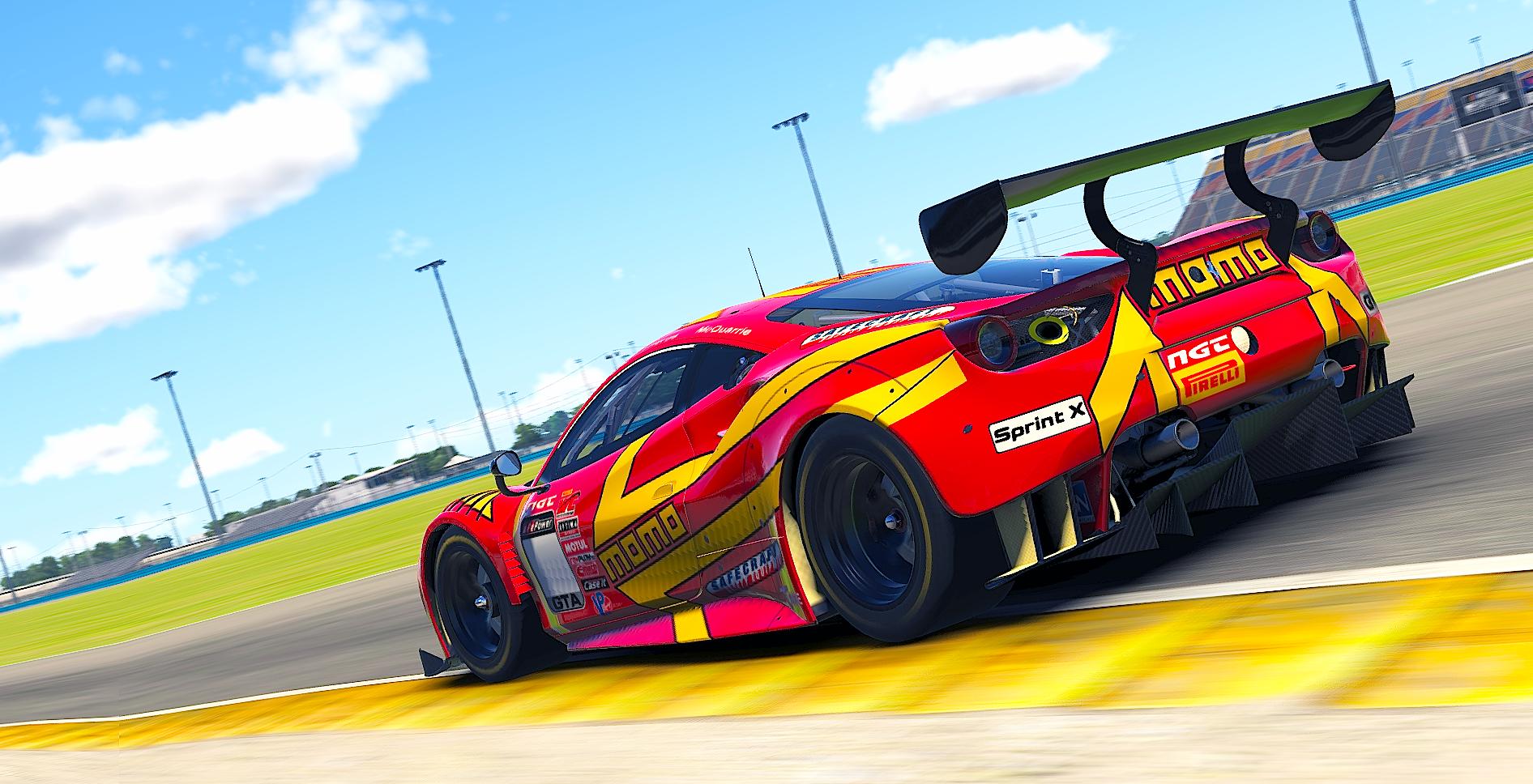 MOMO Ferrari 458 GT3 (Original Livery Design used by Momo Motorsport ...