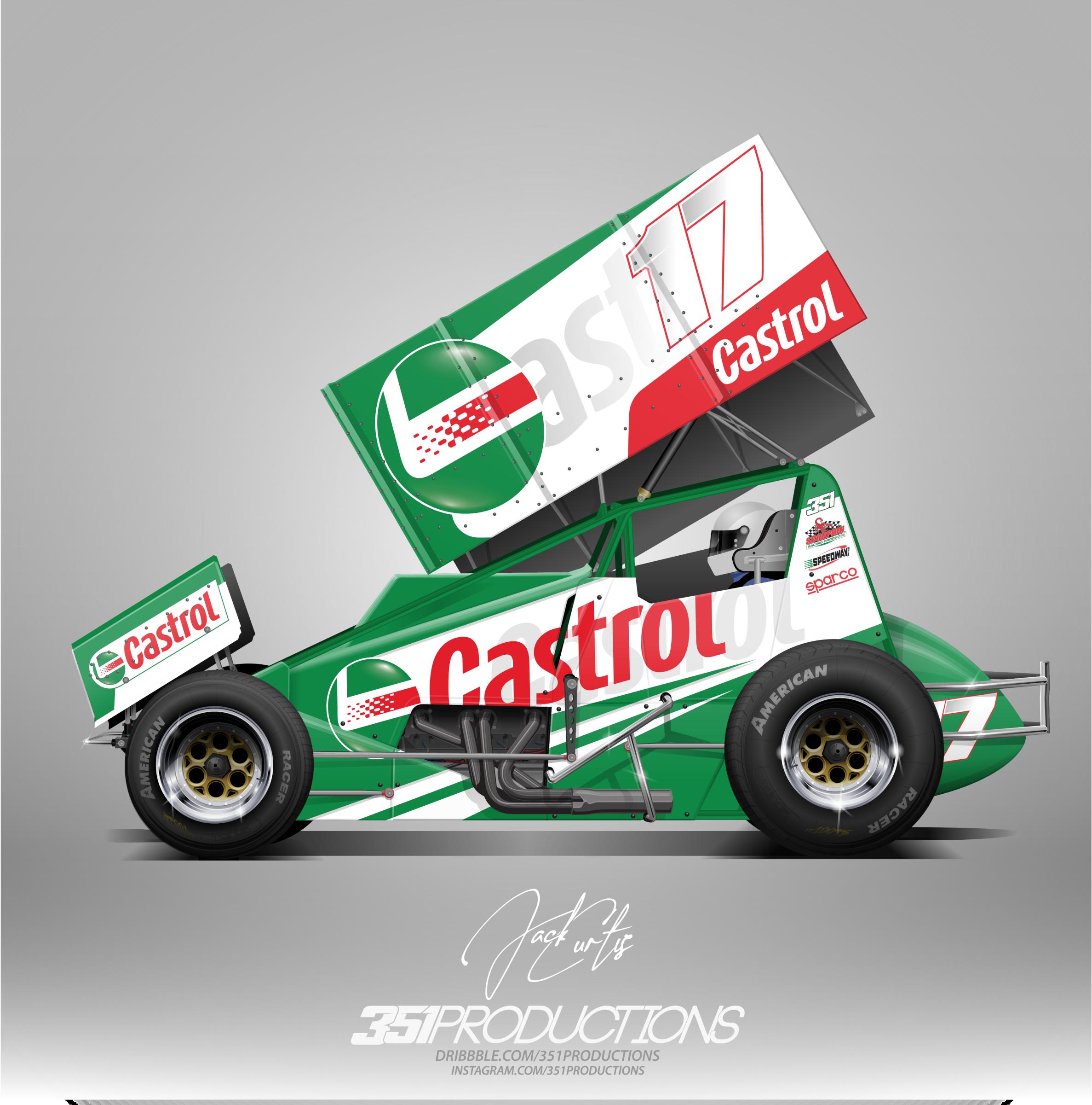 Castrol Concept Sprintcar by Jack Curtis2 - Trading Paints