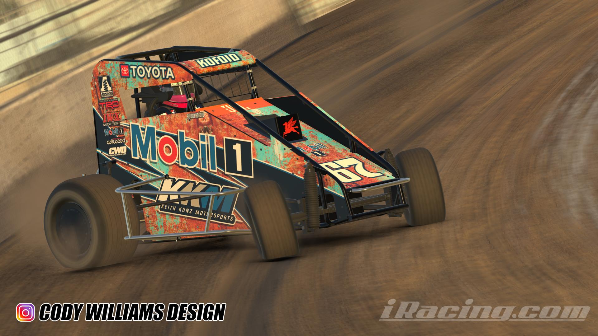 Buddy Kofoid Dirt Midget 2021 concept! by Cody G Williams - Trading Paints