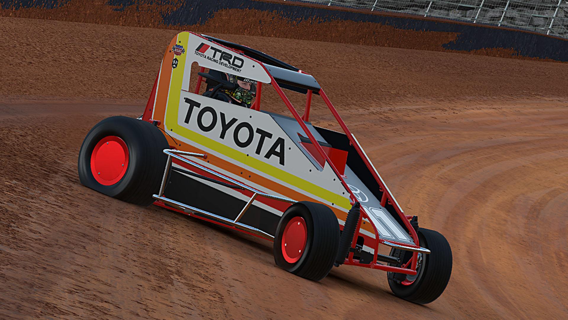 Toyota/TRD Dirt Midget by Tanner Whitt - Trading Paints