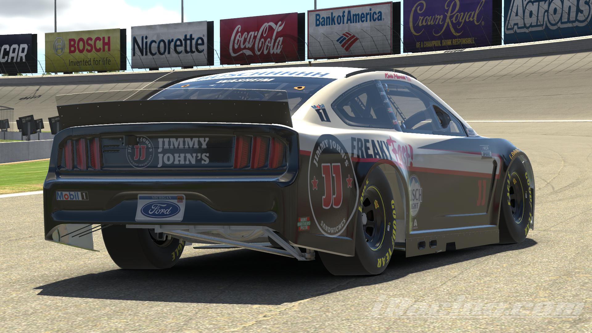 CUP #4 Kevin Harvick Jimmy Johns Freaky Fast 2021 (NoNumber) by Udo ...