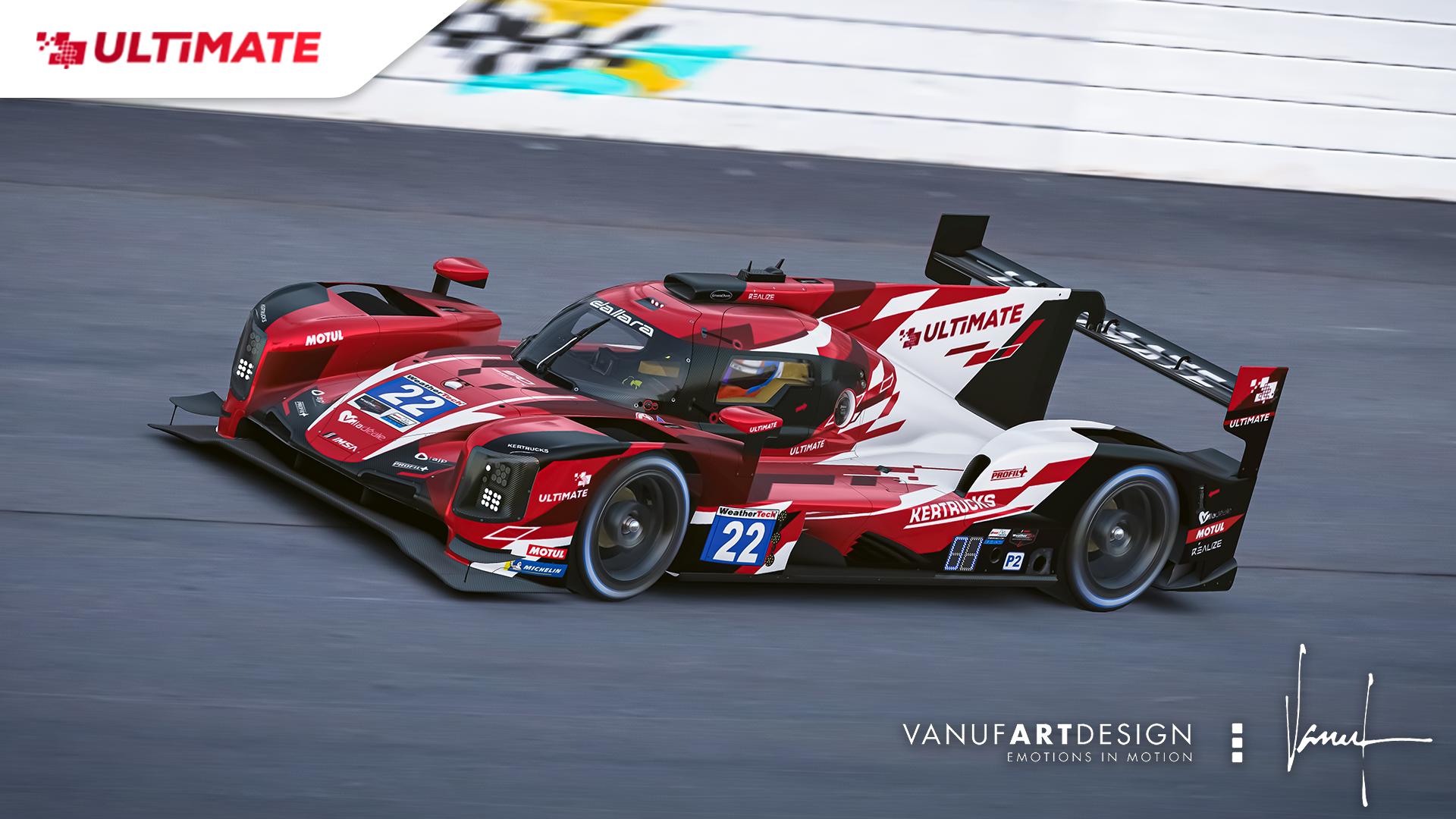 Team ULTIMATE LMP2 IMSA Series by David J. G. - Trading Paints