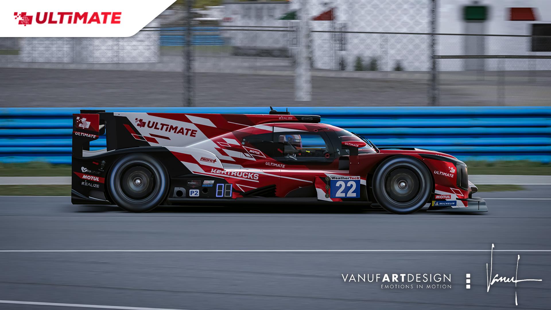 Team ULTIMATE LMP2 IMSA Series by David J. G. - Trading Paints