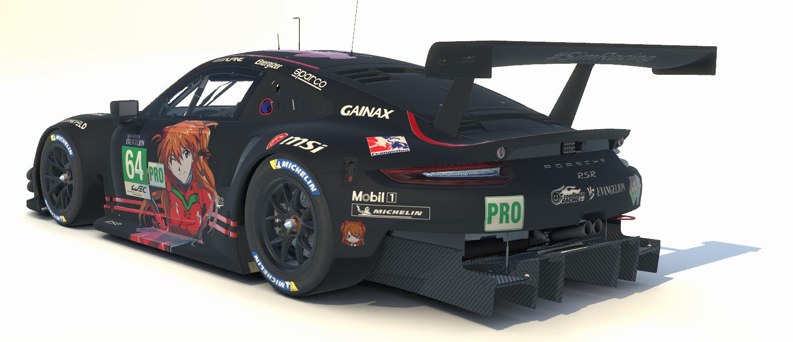Porsche 911 RSR - Goodsmile Racing x Evangelion - Asuka Fantasy Skin ...