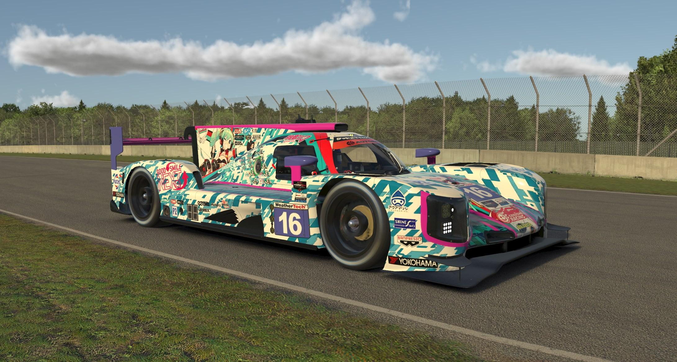 Goodsmile Racing 2020 P217 [IMSA Decals] Hatsune Miku GT Project by ...