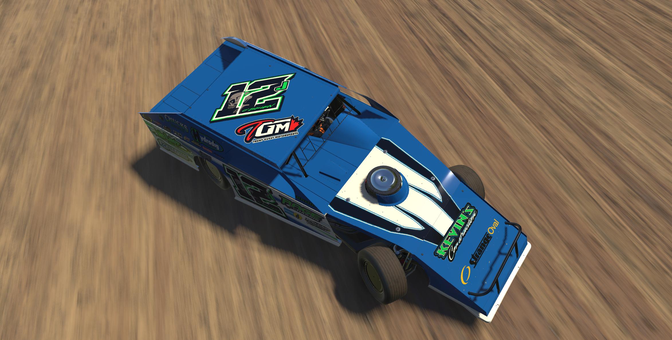 Justin OBrien 2020/2021 Rage Chassis by Alex Kuennen - Trading Paints