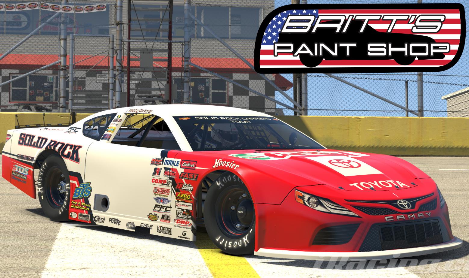 Bobby McCarty Cars Tour Replica by Jack Britt - Trading Paints