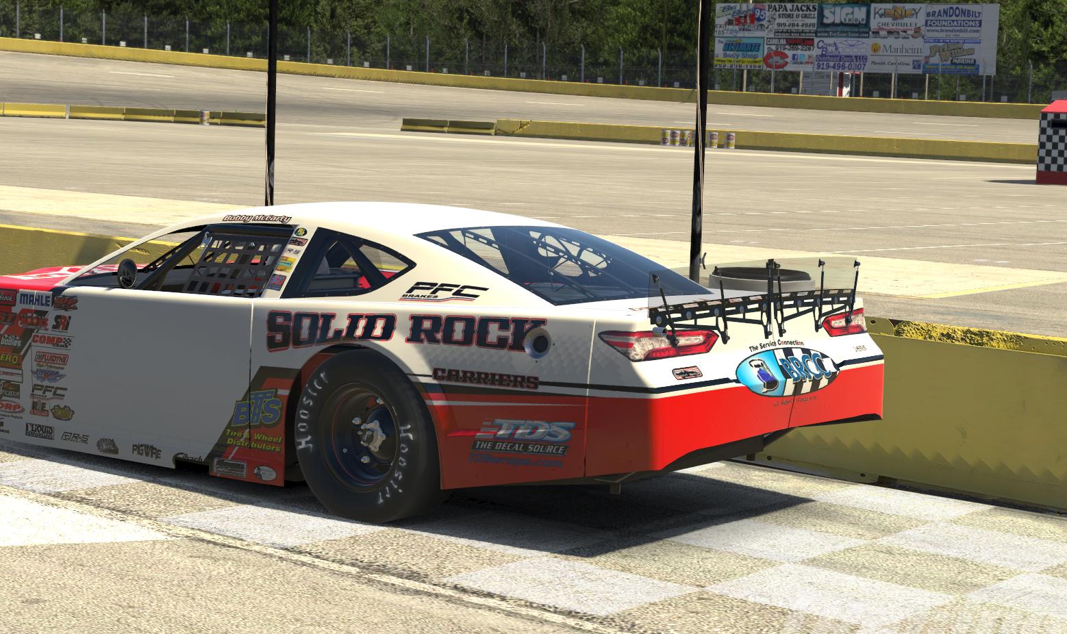 Bobby McCarty Cars Tour Replica by Jack Britt - Trading Paints