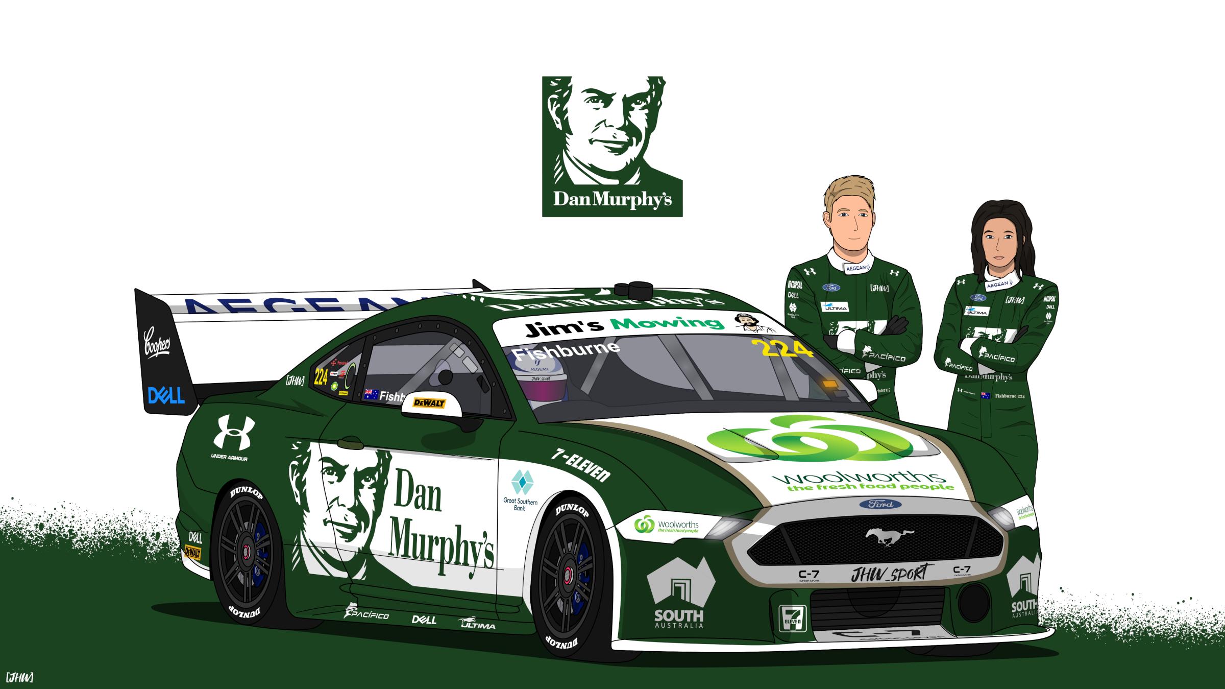 JHW_sport Dan Murphys Racing by Zane J Walker - Trading Paints