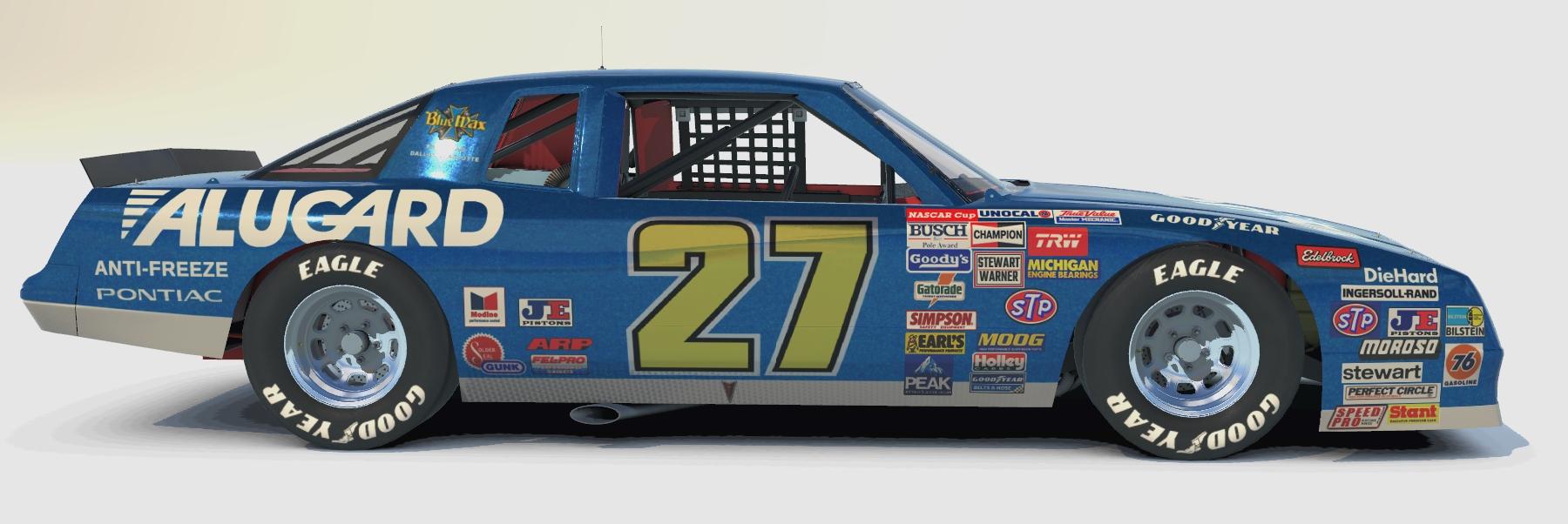Rusty Wallace Alugard/Blue Max Racing Pontiac by Don Craig - Trading Paints