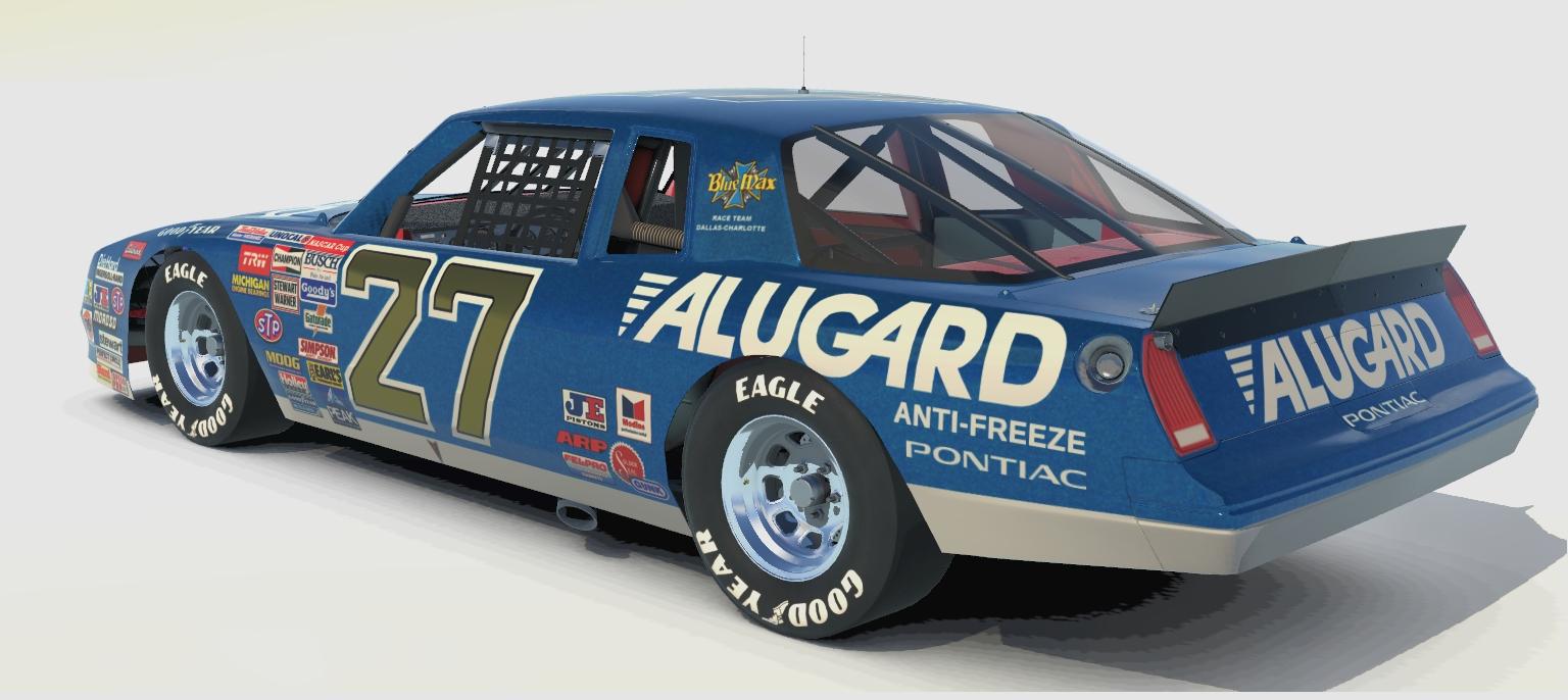 Rusty Wallace Alugard/Blue Max Racing Pontiac by Don Craig - Trading Paints