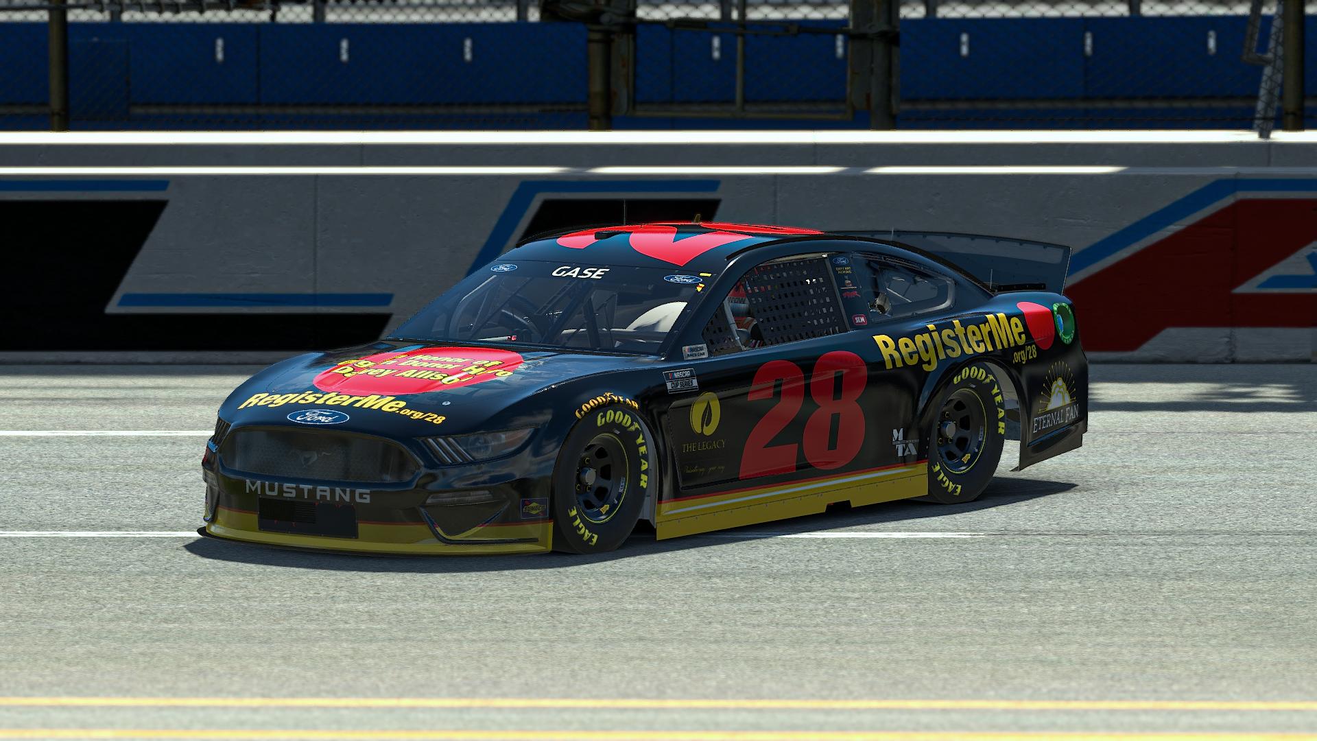 Joey Gase Davey Allison Tribute Scheme by Dylan Nadwodny - Trading Paints