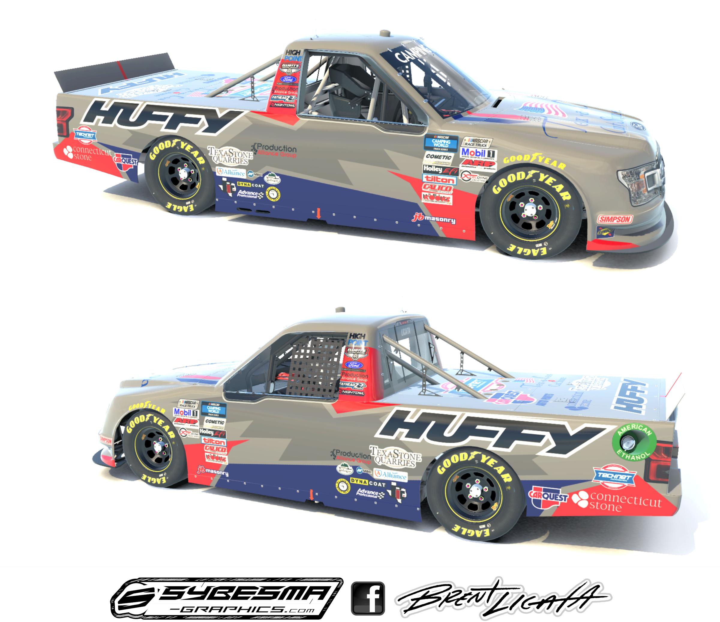 NCWTS HUFFY Chase Briscoe Ford F-150 For Roper Racing Bristol 2021 by ...