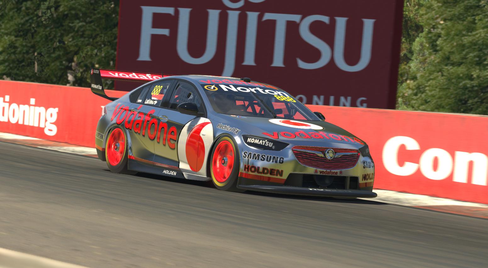 2012 Team Vodafone 888 race engineering by Steven Latimore - Trading Paints