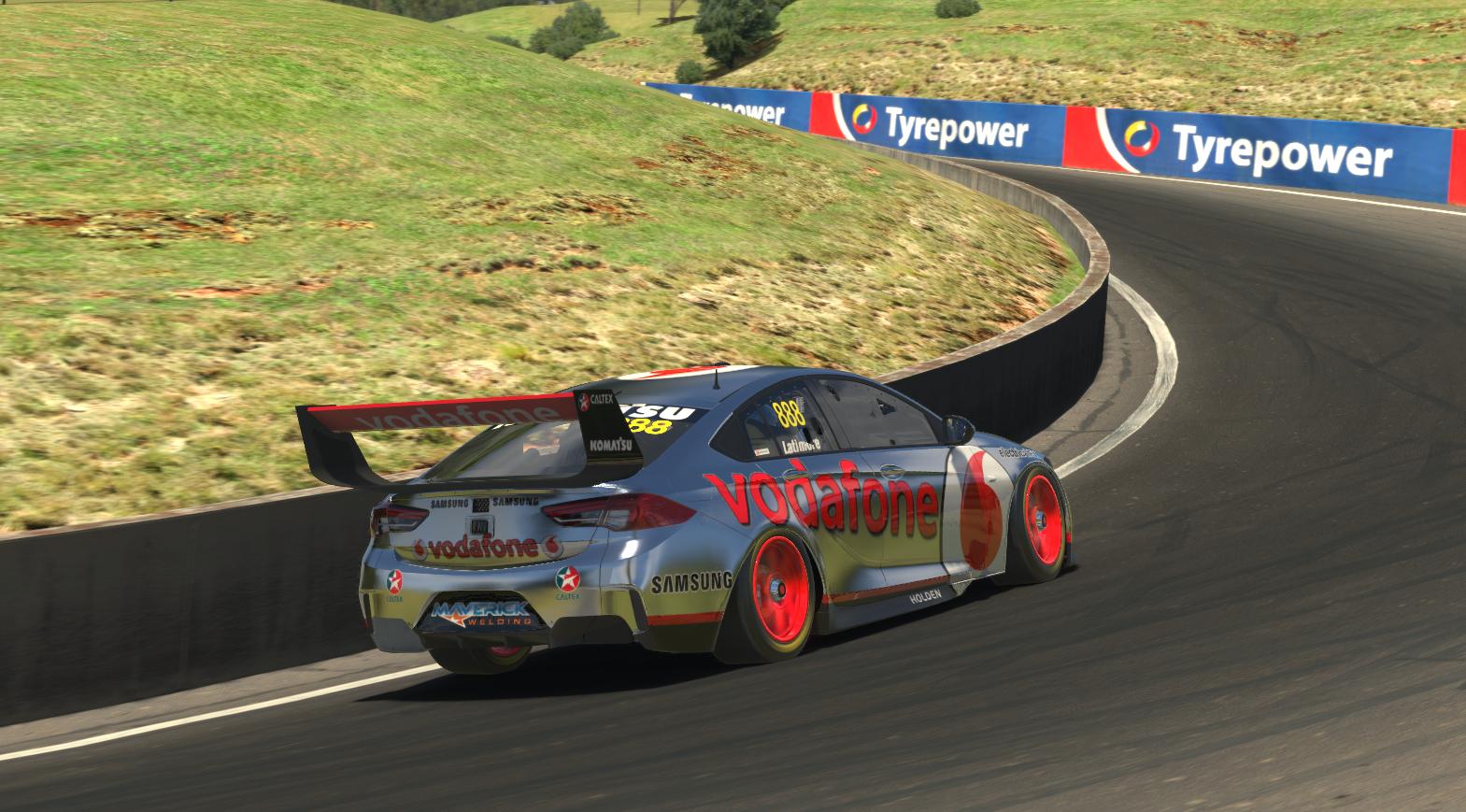 2012 Team Vodafone 888 race engineering by Steven Latimore - Trading Paints