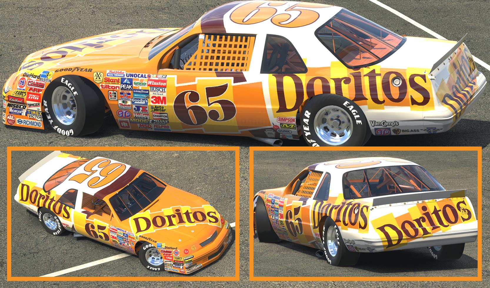 65 Doritos Thunderbird by Clyde Coman - Trading Paints