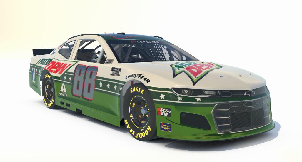 Dale Jr 2016 All Star Mt Dew by Alex Bottom - Trading Paints