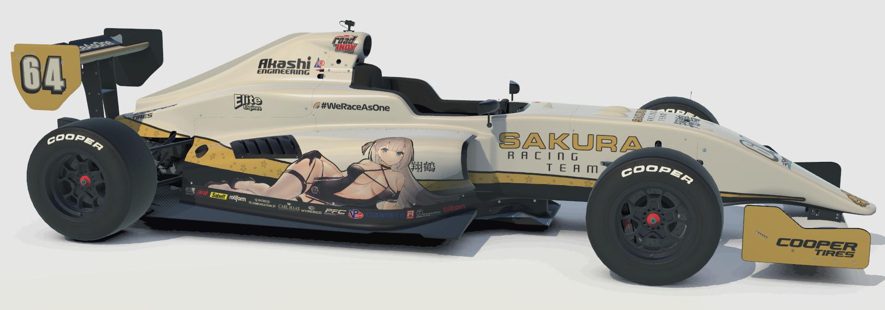 Sakura Racing Team Shokaku PM-18 by Brandon Dollar - Trading Paints