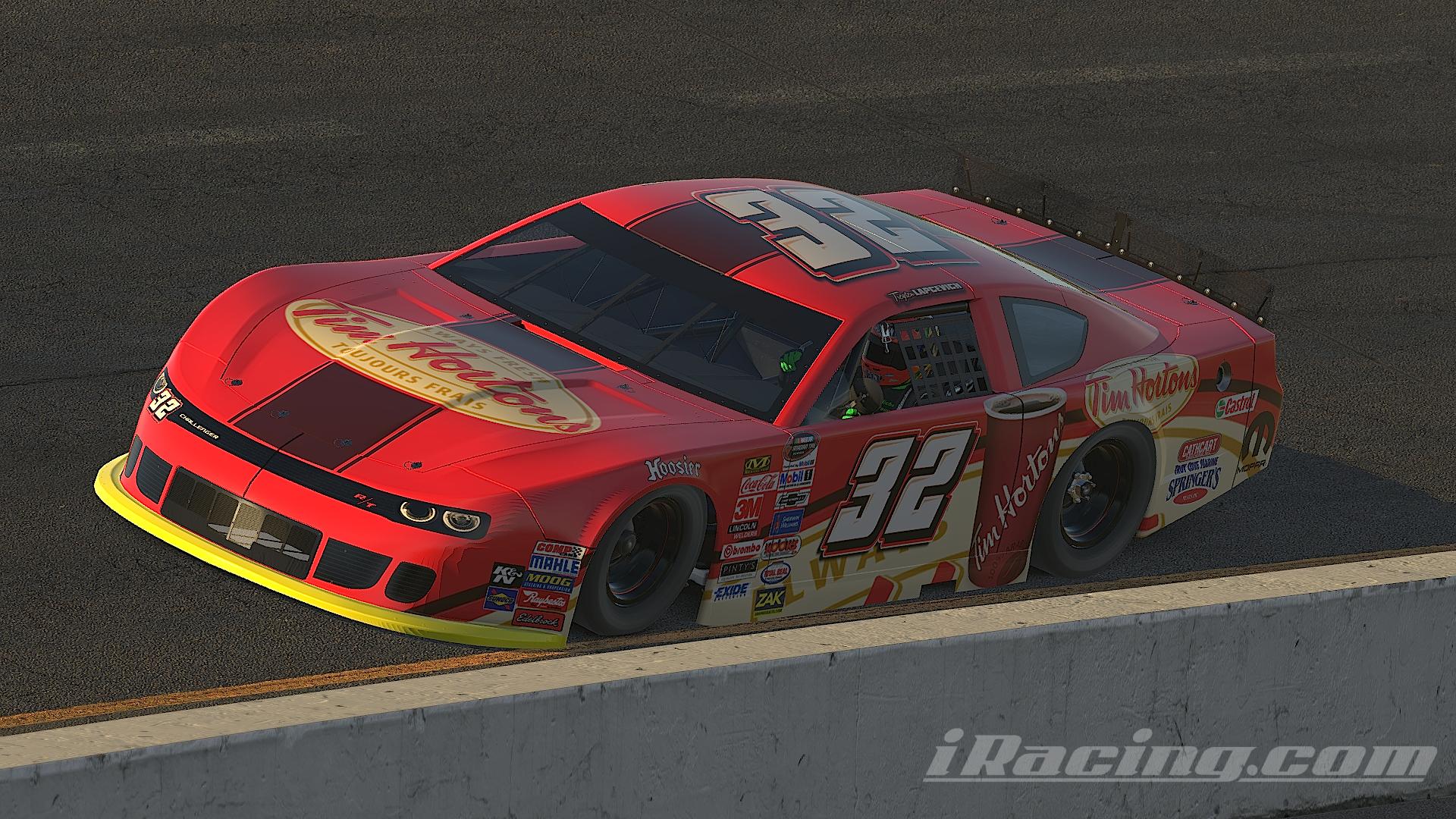 Treyten Lapcevich Tim Hortons Throwback Dodge Challenger SLM by ... Treyten Lapcevich Tim Hortons Throwback Dodge Challenger SLM by ...