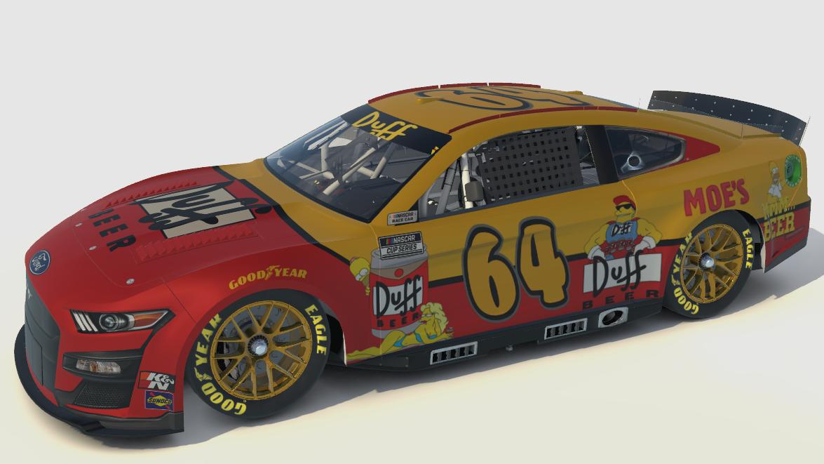 Duff Beer Ford Mustang Next Gen by Joe Sisco - Trading Paints