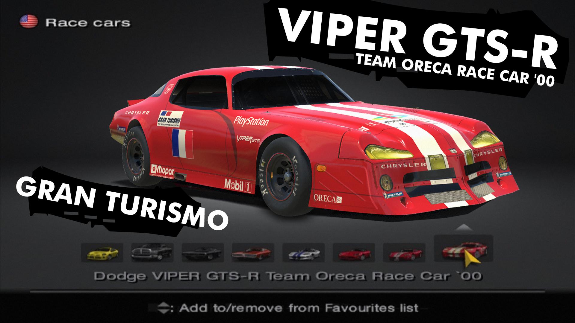 DODGE VIPER GTSR "TEAM ORECA" by Mickie R. - Trading Paints
