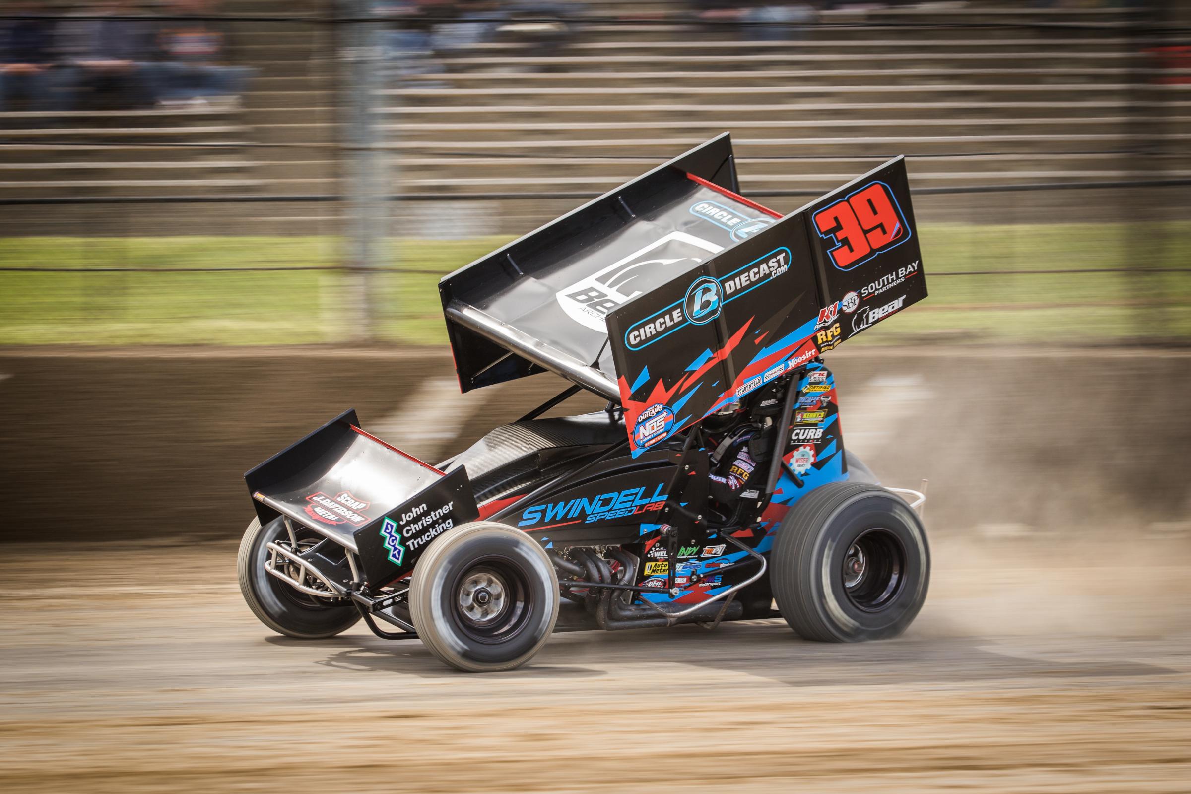 Swindell SpeedLab Circle B Daryn Pittman Sprint Car CUSTOM NUMBER by ...