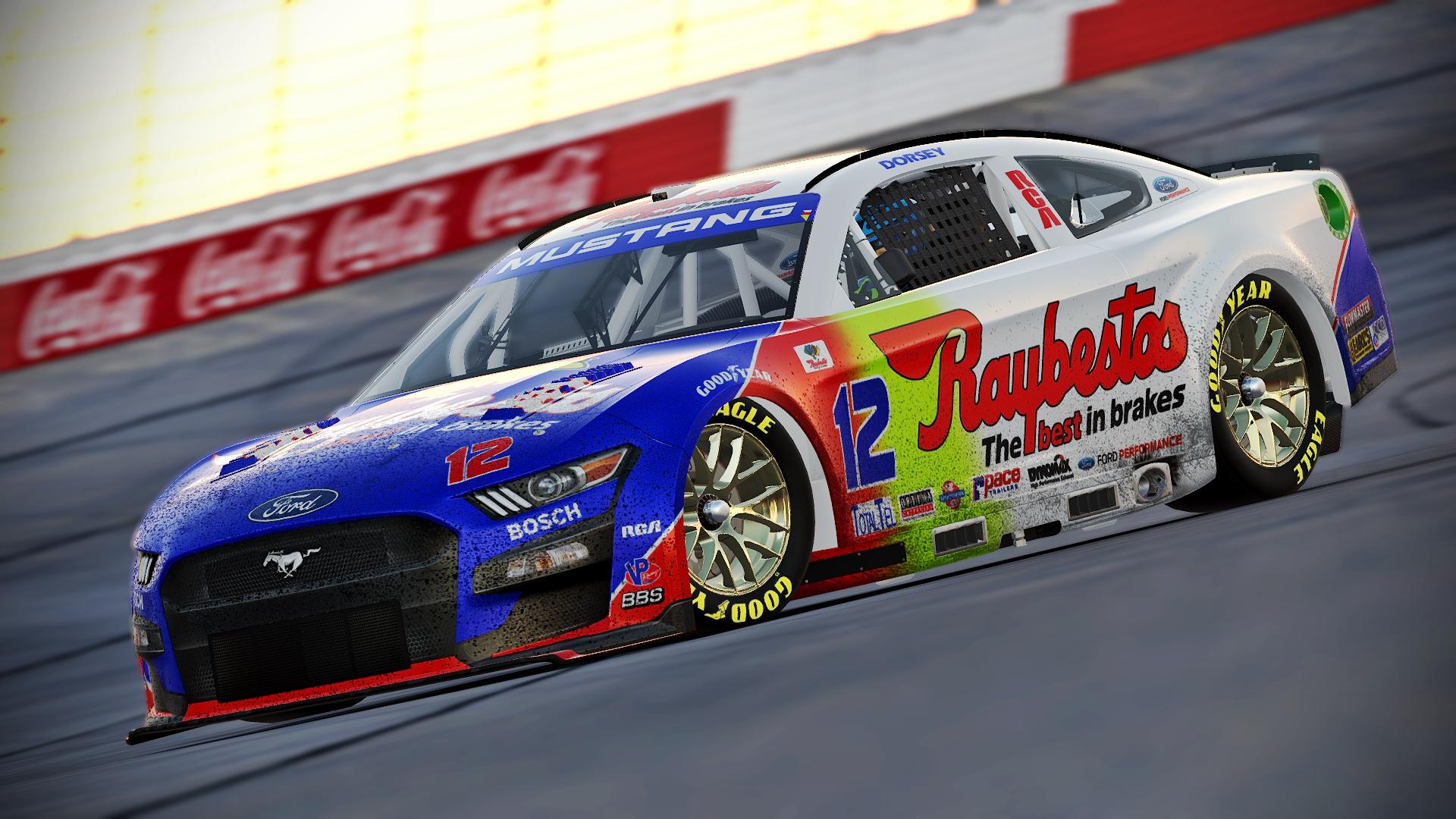 1997 Dorsey Schroeder Raybestos Mustang by Justin Rowden - Trading Paints