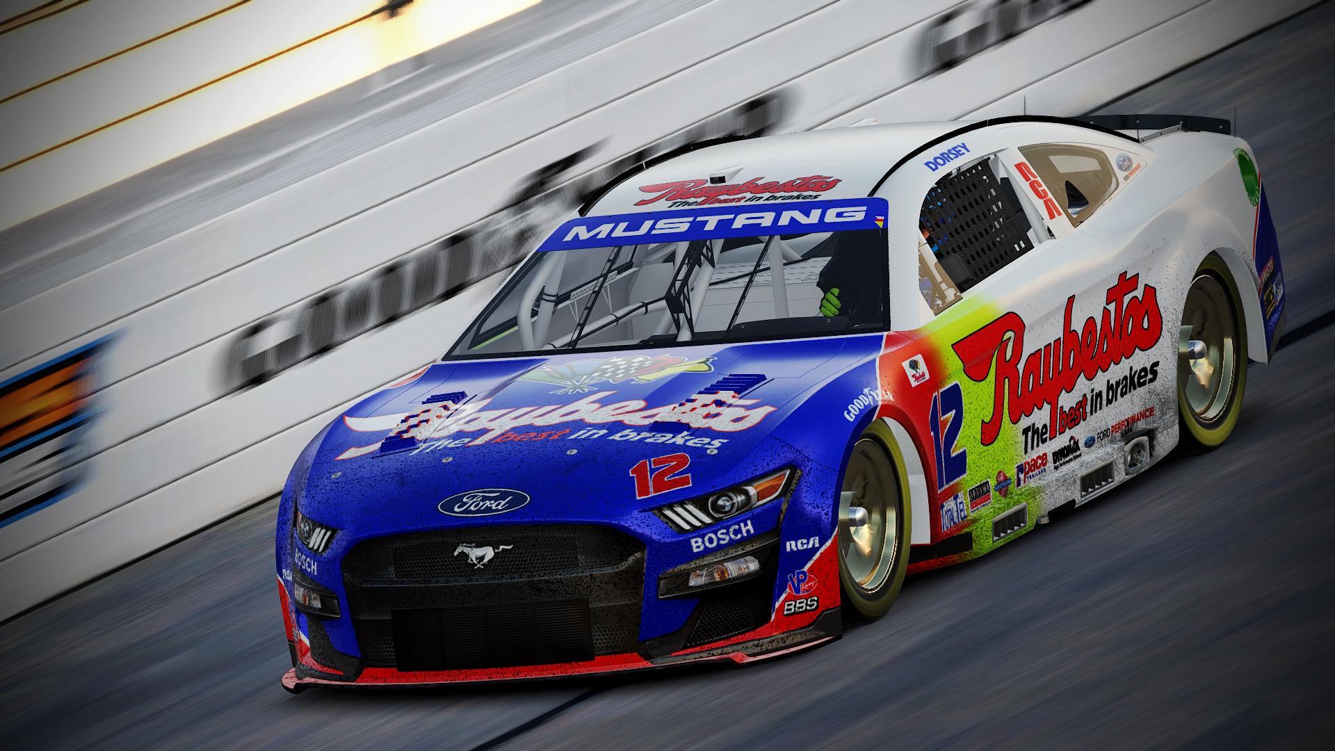 1997 Dorsey Schroeder Raybestos Mustang by Justin Rowden - Trading Paints